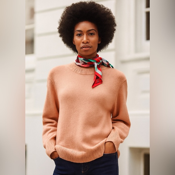 Boden | Sweaters | Boden Split Back Pink Sweater Xl Balletcore Quiet ...